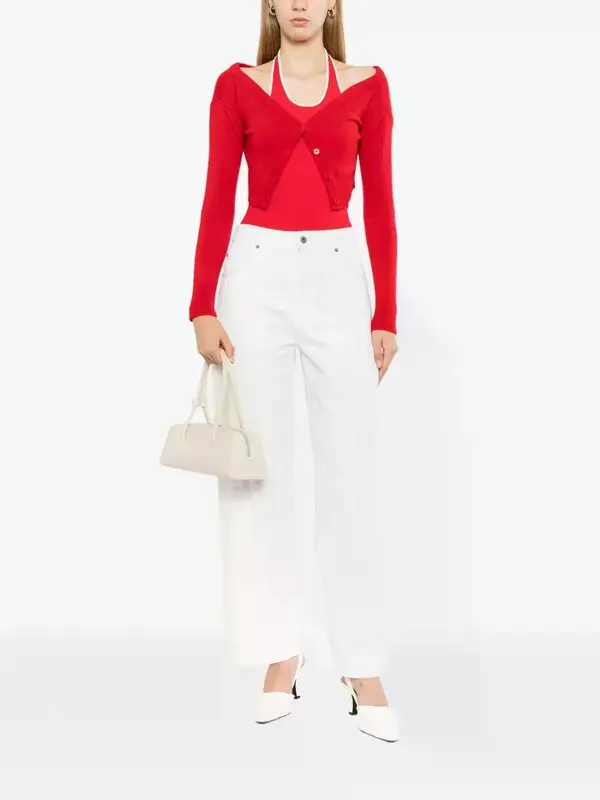 Loewe Anagram Embroidered Straight Leg Jeans