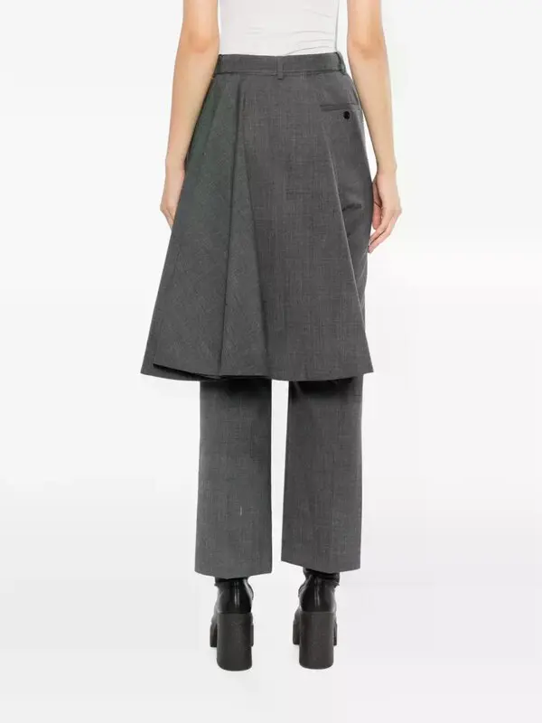 Sacai Layered Belted Trousers