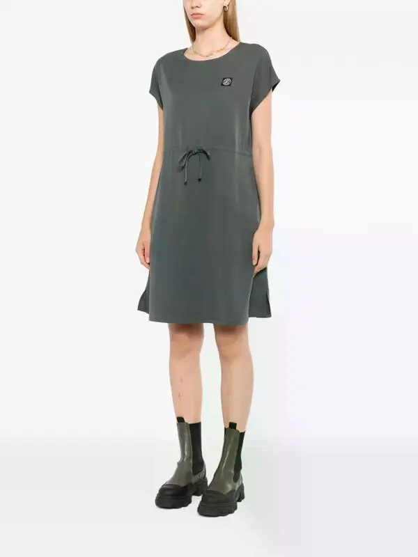 AGNES B. Logo-patch Dress