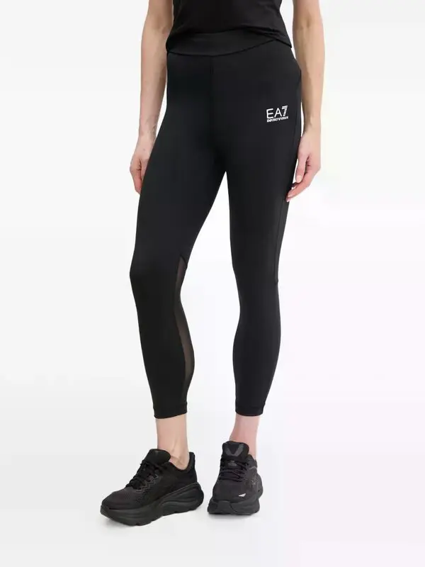 EA7 Dynamic Athlete Mesh-panel Leggings