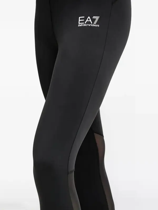 EA7 Dynamic Athlete Mesh-panel Leggings