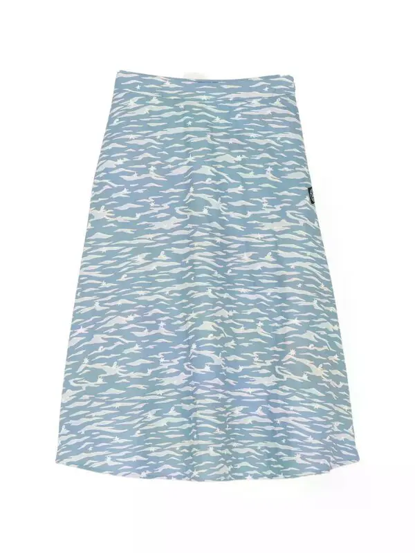 AGNES B. Logo-patch Skirt