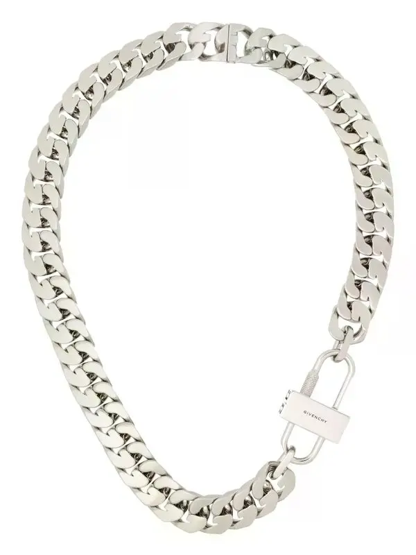 Givenchy G Chain Necklace - Silver