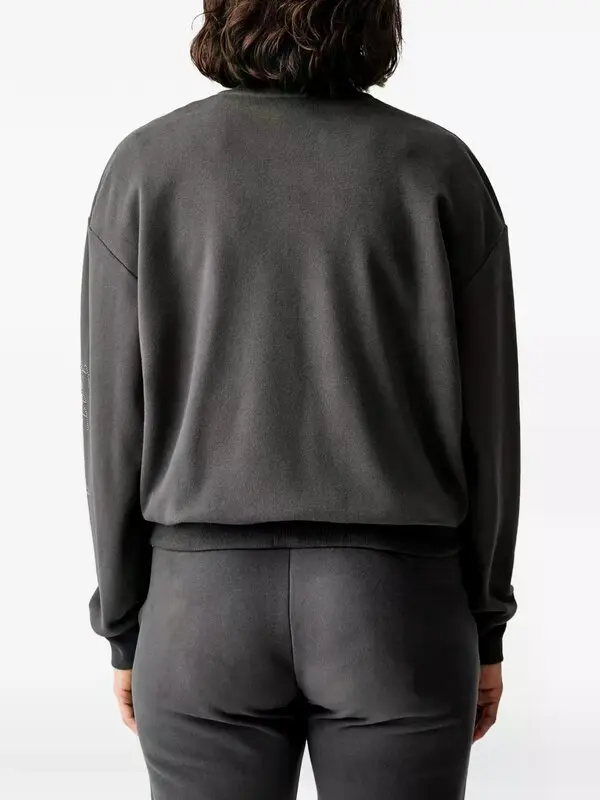 EA7 Logo-print Zip-up Sweatshirt