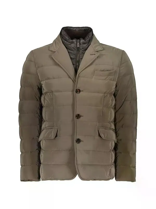 MOORER Padded Button-front Jacket