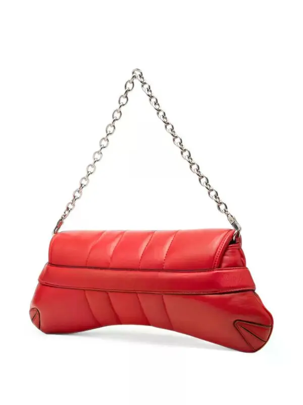 Gucci 2016-2026 Medium Matelassé Vertical Lambskin Horsebit Chain Satchel