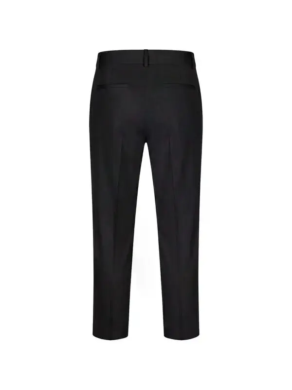 MOORER Buckle-detail Tailored Trousers