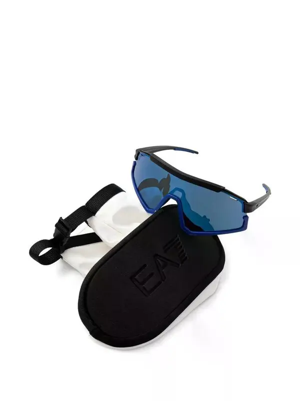 EA7 Geometric-frame Sunglasses