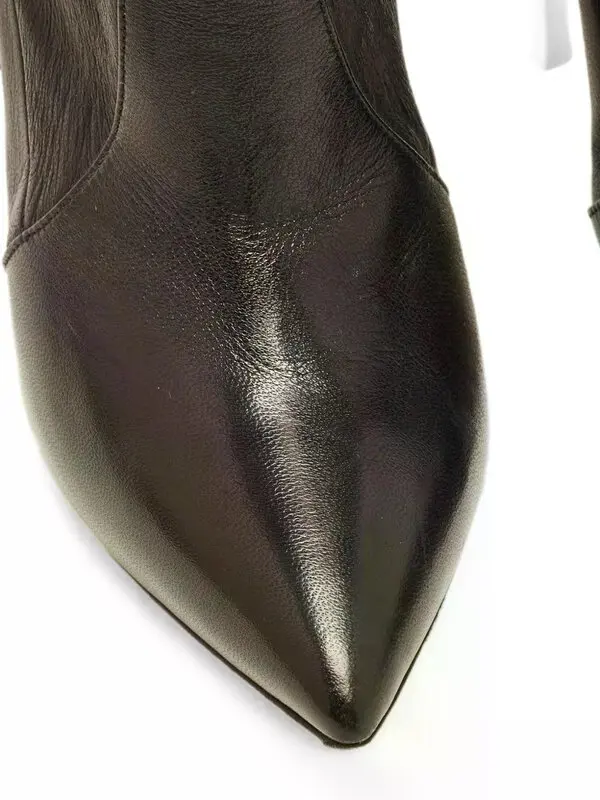 Casadei Blade Knee-high Leather Boots