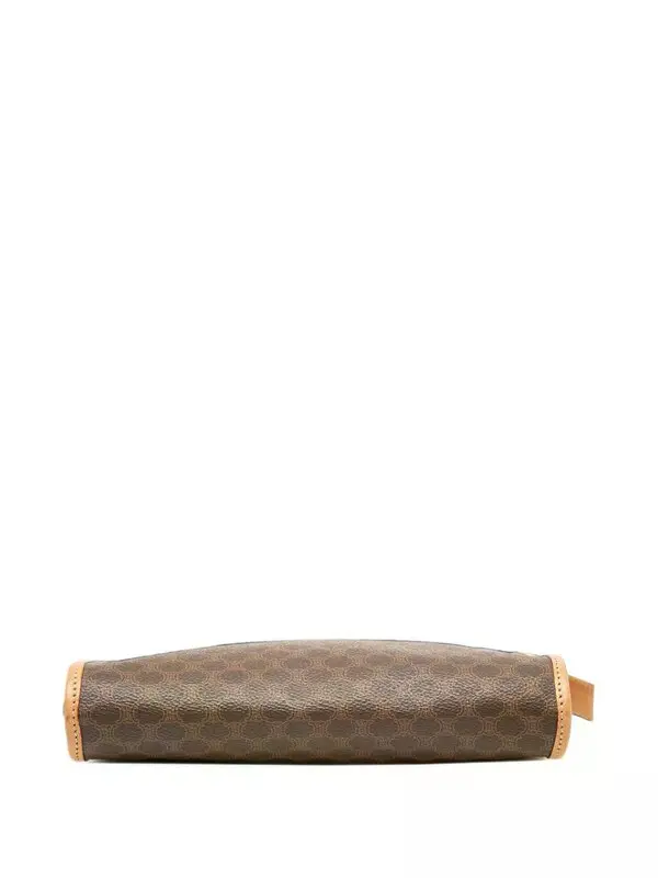 Celine 2015 Macadam Coated Canvas Clutch Bag