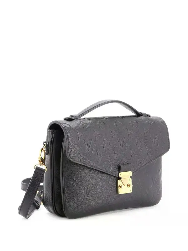 LOUIS VUITTON Monogram Empreinte Leather Pochette Métis Bag