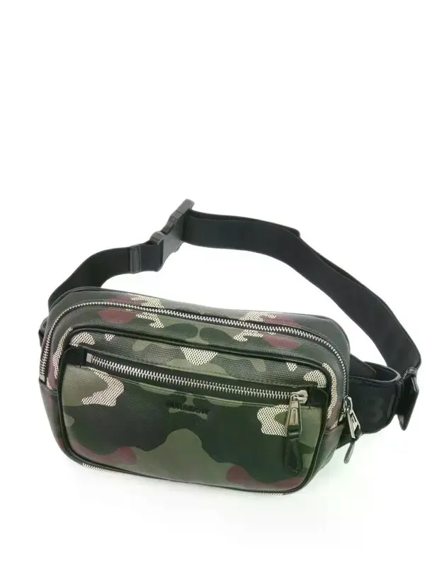 Burberry 2021-2026 Coated Canvas Camouflage Belt Bag
