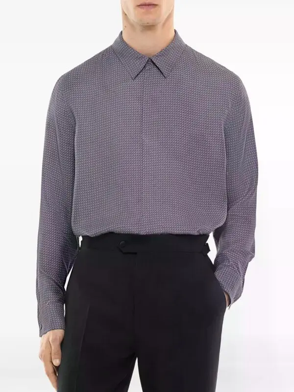 FURSAC Polka-dot Long-sleeve Shirt