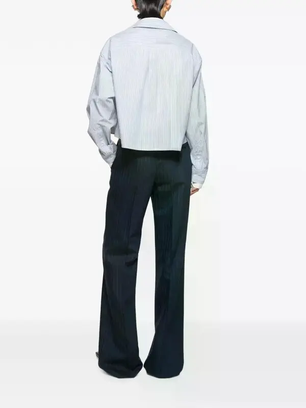 Acne Studios Striped Layered-effect Shirt