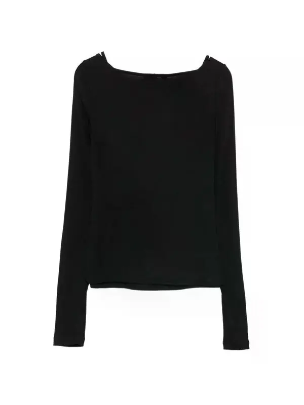 Eckhaus Latta Crewneck Long Sleeve T-shirt