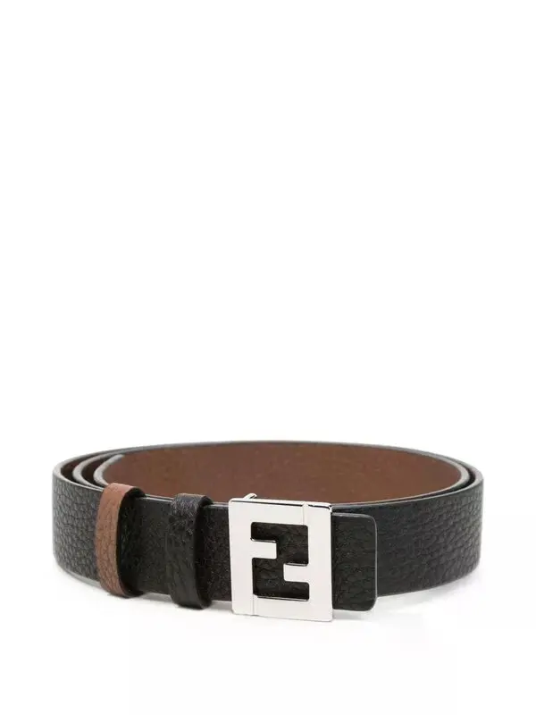 Fendi Ff Logo Buckle Belt