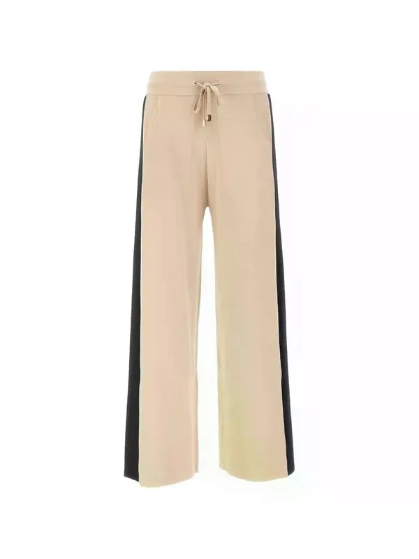 ELENA MIRÒ Side-stripe Wide-leg Trousers