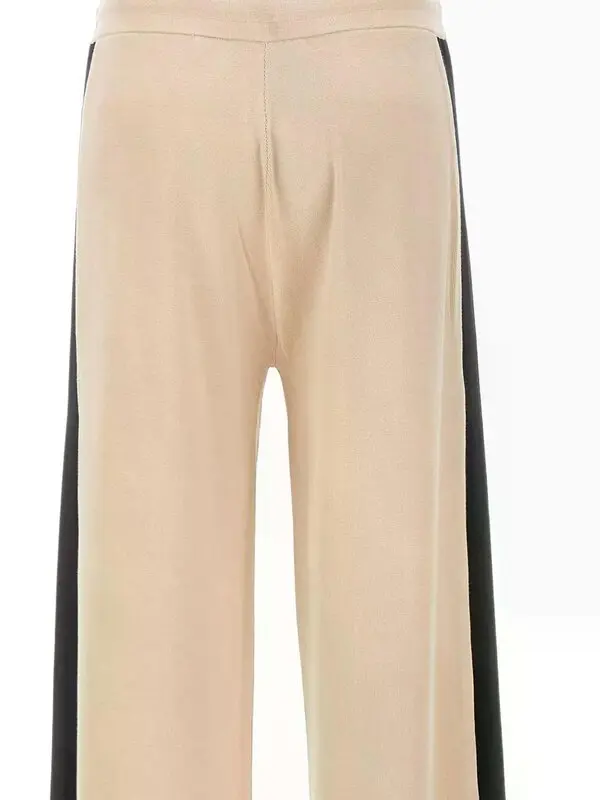 ELENA MIRÒ Side-stripe Wide-leg Trousers