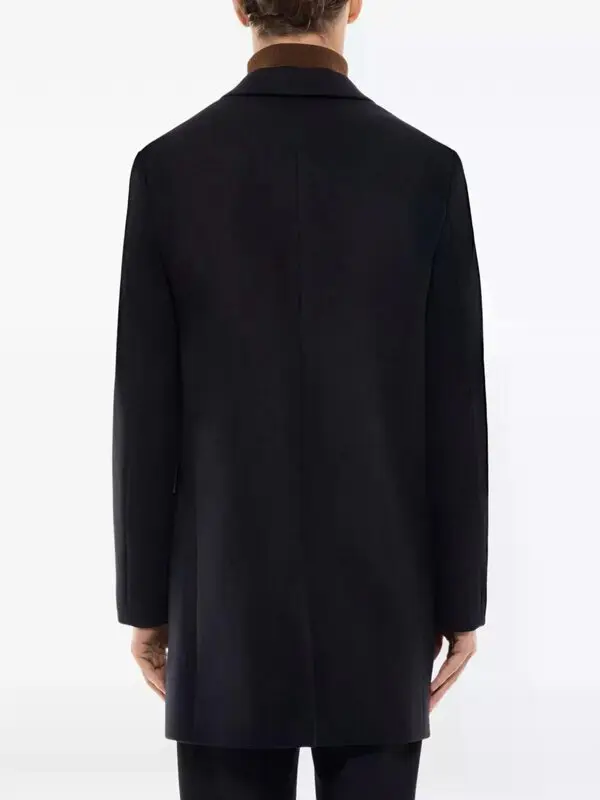 FURSAC Button-fastening Overcoat