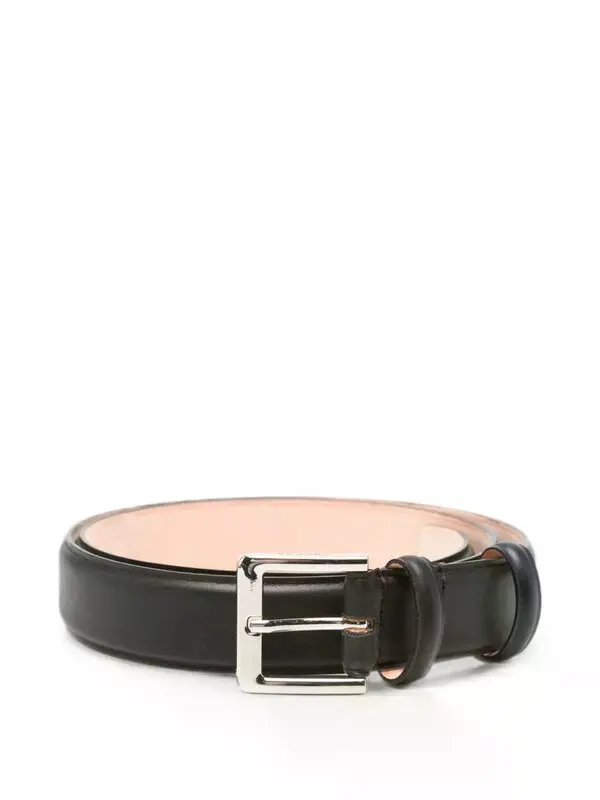 CORDERA Leather Belt With Buckle Fastening