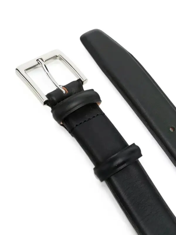 CORDERA Leather Belt With Buckle Fastening