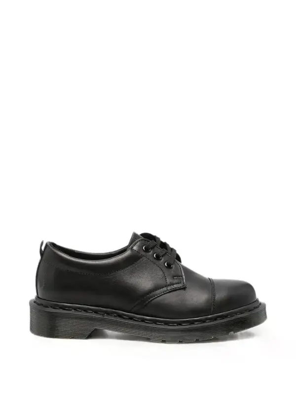 MARGARET HOWELL Derby Leather Shoes - Black