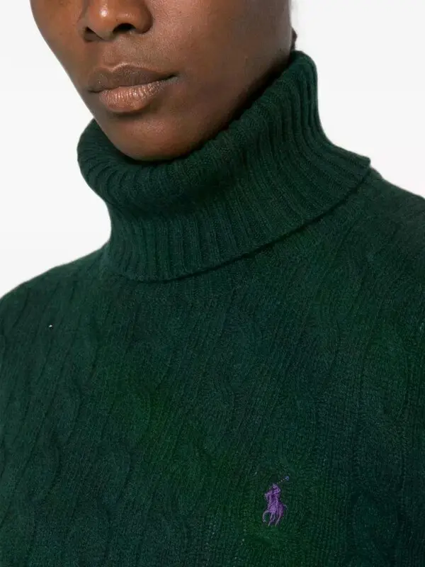 Polo Ralph Lauren Cable-knit Roll-neck Sweater