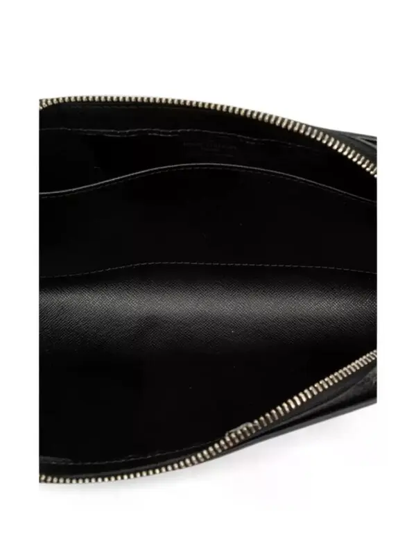 LOUIS VUITTON 2007 Taiga Leather Pochette Baikal Clutch Bag
