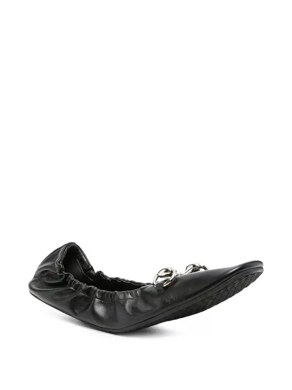Gucci Prima Horsebit Ballet Flats