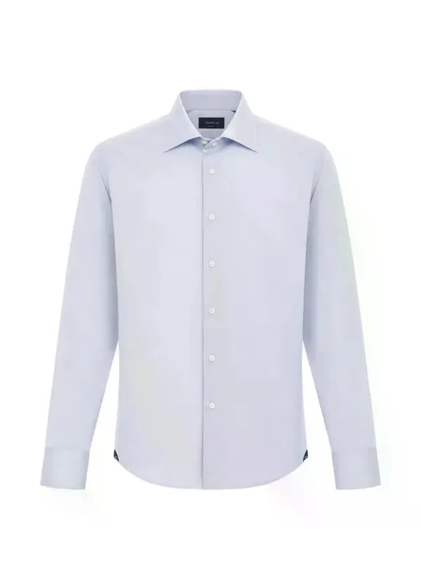 TOMBOLINI Spread-collar Long-sleeve Shirt