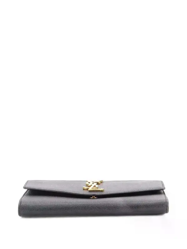 Saint Laurent Uptown Chain Wallet Leather Crossbody Bag