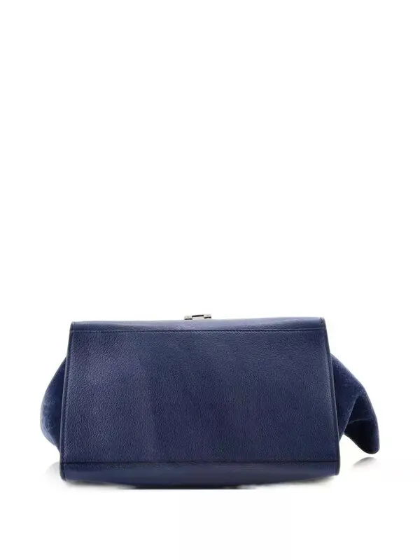 Celine Trapeze Bag Leather Medium Satchel