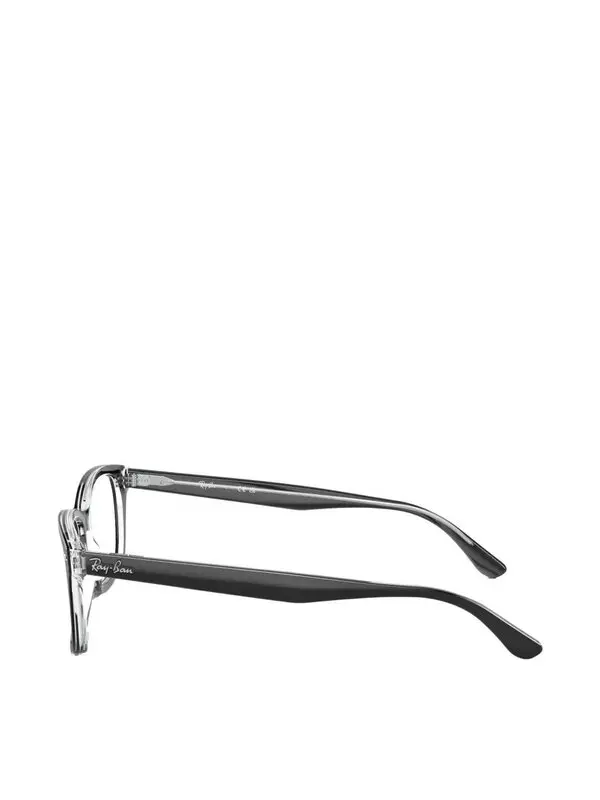 Ray-ban Rectangle-frame Glasses - Black