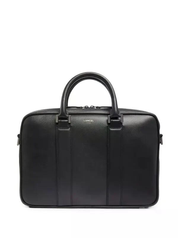 LANCEL Edgard Smooth-leather Laptop Bag