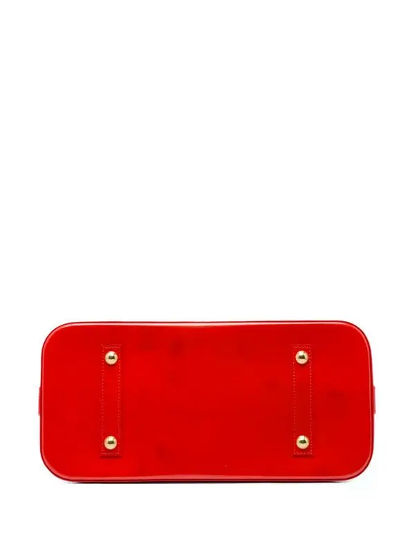 LOUIS VUITTON 2008 Monogram Vernis Alma Gm Handbag