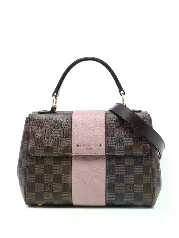 LOUIS VUITTON Damier Ebene Bond Street Bb Satchel