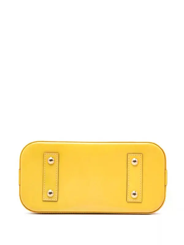 LOUIS VUITTON 2014 Monogram Vernis Alma Bb Satchel