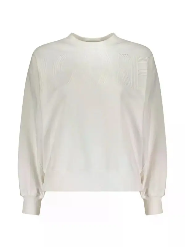 MOORER Oceania Embroidered Round Neck Sweater