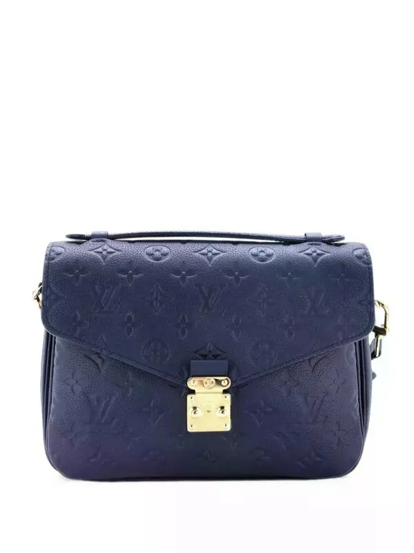 LOUIS VUITTON Monogram Empreinte Leather Pochette Metis Crossbody Bag