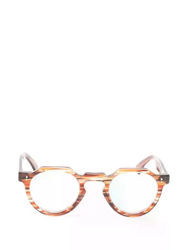 LESCA Crown Xl Geometric-frame Glasses