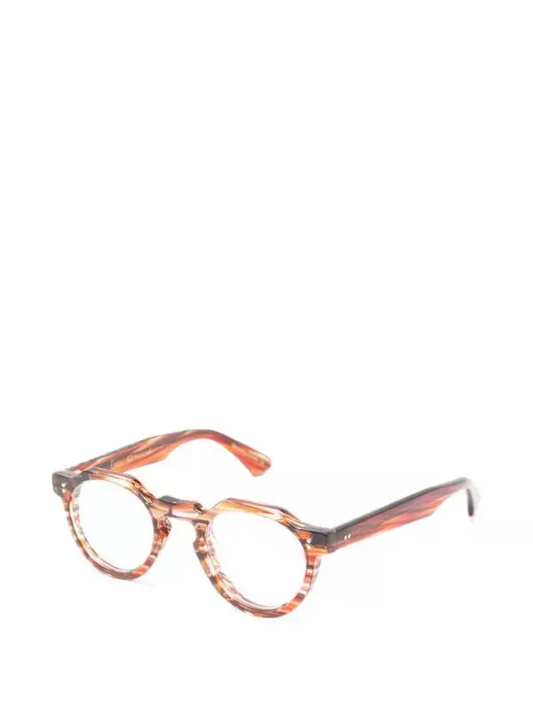 LESCA Crown Xl Geometric-frame Glasses