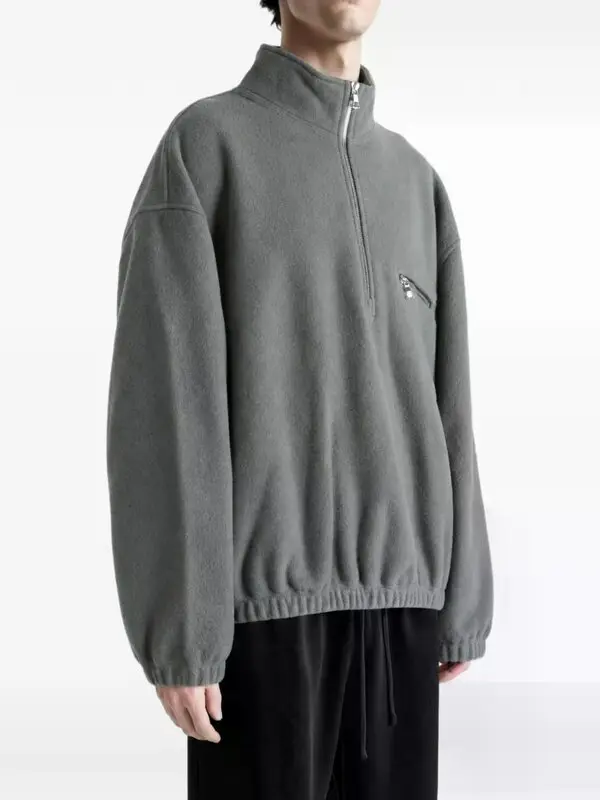 RIER Quarter-zip Fleece Sweatshirt