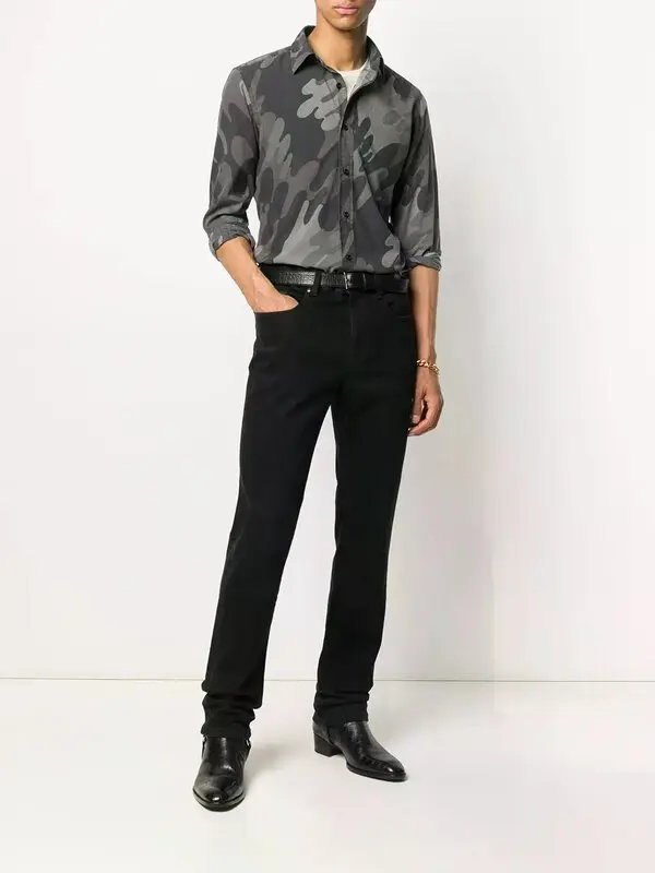 TOM FORD Printed Classic Shirt