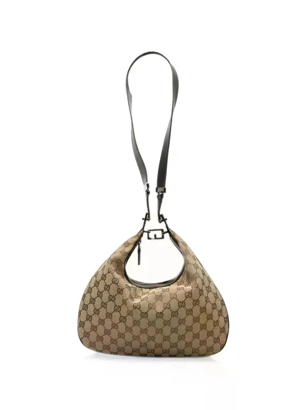 Gucci 2000-2015 Gg Canvas Web Shoulder Bag