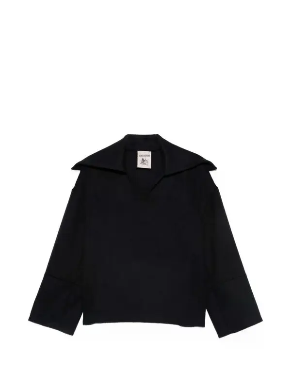 SEMICOUTURE Long Sleeved Sweater - Blue