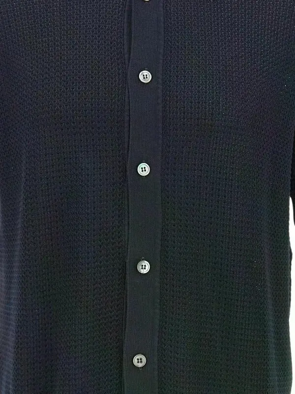 FILIPPO DE LAURENTIIS Textured Knit Shirt