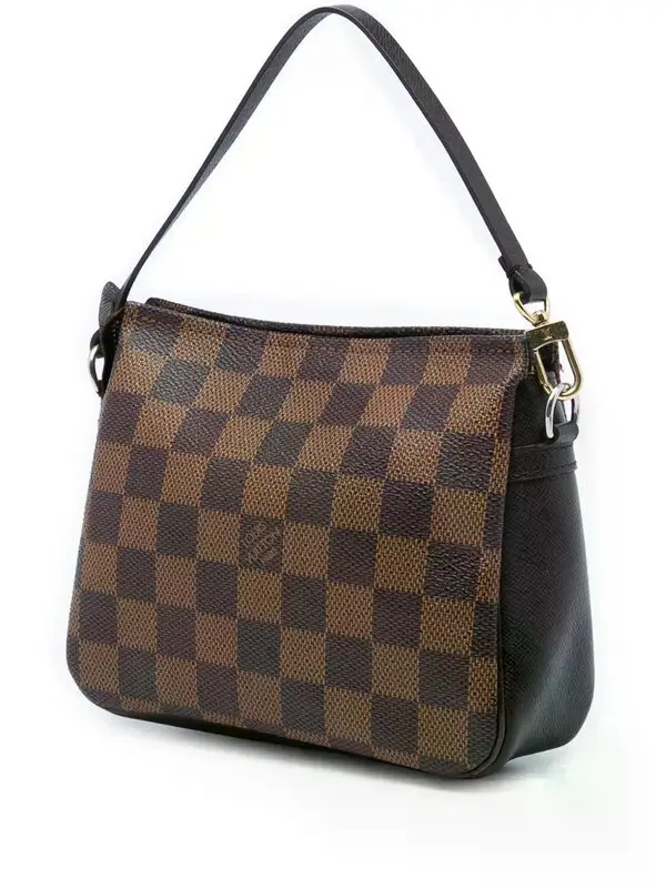 LOUIS VUITTON 1999 Damier Ebene Trousse Pochette Handbag