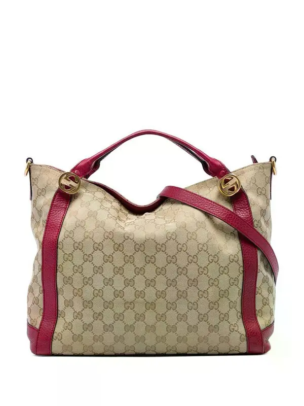 Gucci 2016-2026 Gg Canvas Miss Gg Satchel - Neutrals