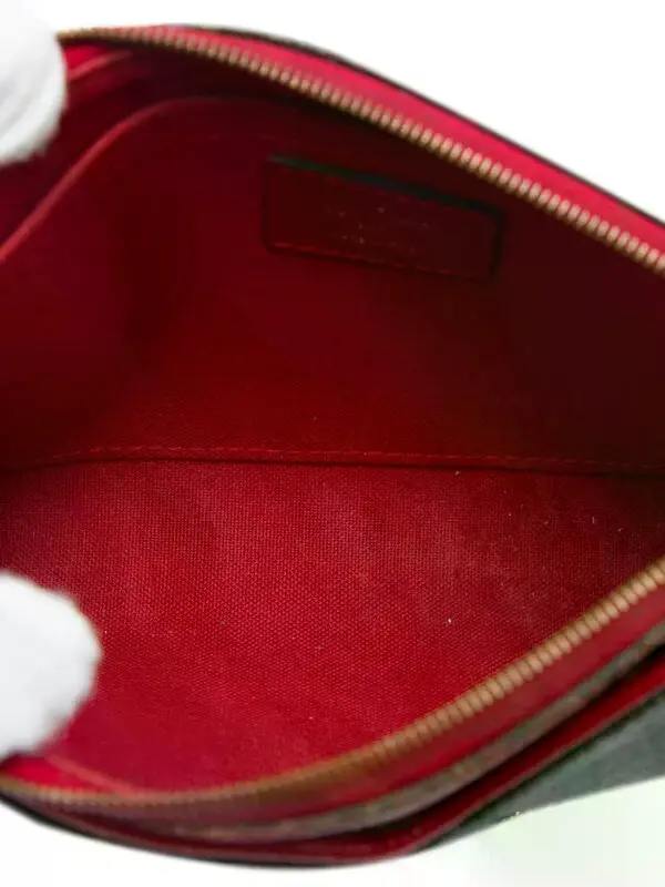 LOUIS VUITTON Monogram Pallas Clutch Satchel