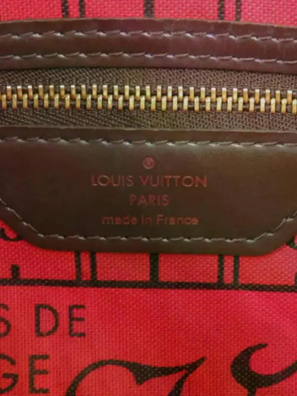 LOUIS VUITTON Damier Ebene Neverfull Pm Tote Bag